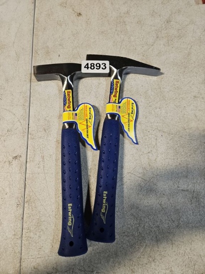 Estwing 20oz Brick Layer Mason Rock Pick Hammer - 2 ct | Heavy ...