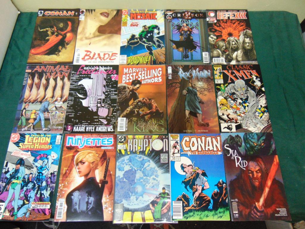 Conan & More - 15 Assorted Back-Issue Comic Books | Proxibid