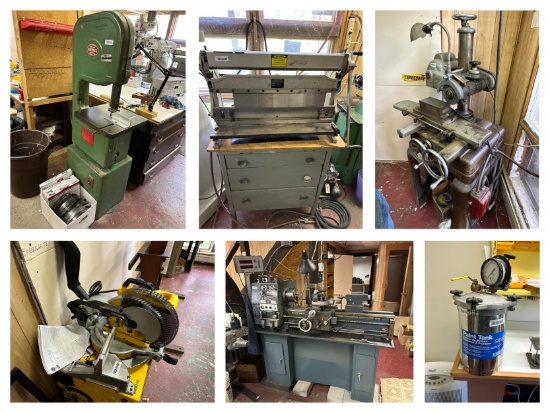 Thomas Hirchak Company Auction Catalog - (1543) Machine Shop, Tools ...