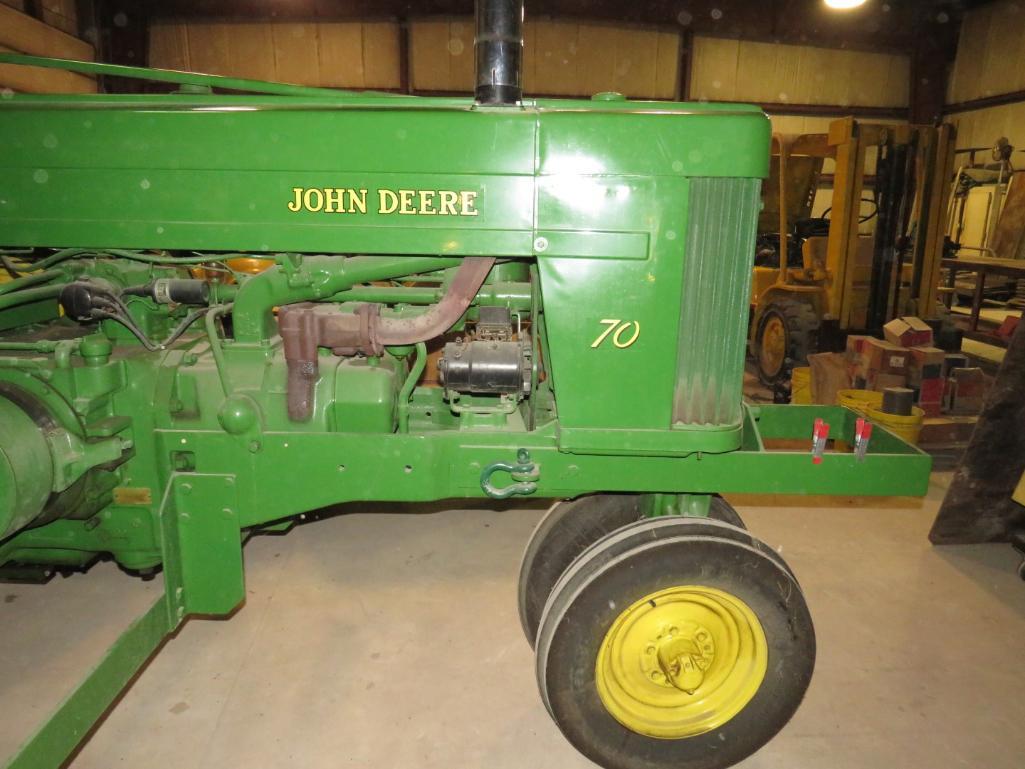 John Deere 70 Pulling Tractor Geelong Classic... Geelong Classic