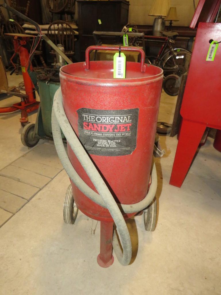Sandy Jet Pneumatic Sand Blaster | Proxibid