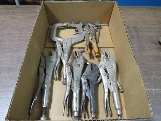 (8) Sets of Vice Grips | Online Auctions | Proxibid