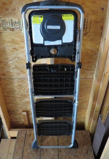 Costco Folding 3-Tier Step-Ladder | Online Auctions | Proxibid