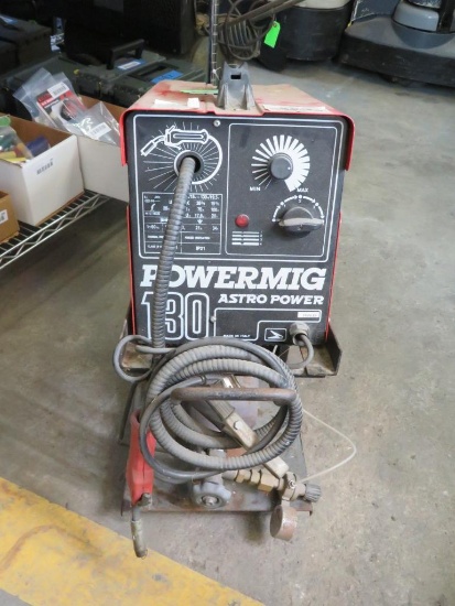 Astro Power 180 Powermid Welder on Rolling Cart w/ Tank | Online ...