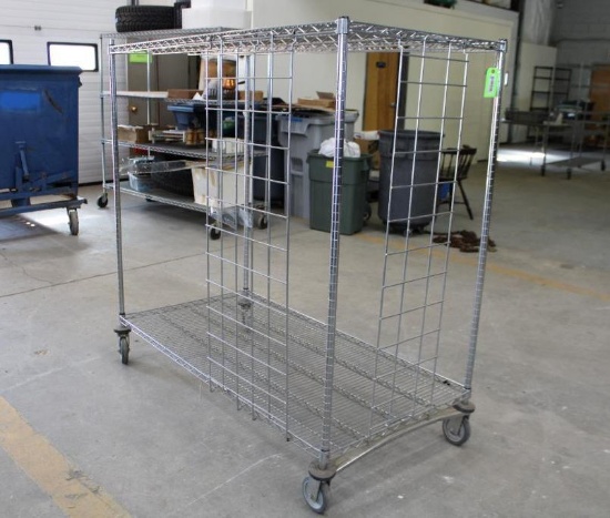 Metro Rack on Casters | Online Auctions | Proxibid