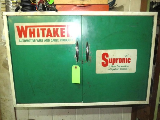 Whitaker Supronic Cabinet w/ misc. Contents | Online Auctions | Proxibid