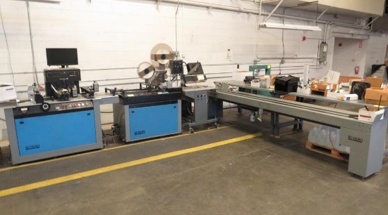 BUSKRO Printing & Tabbing Line w/Conveyor | Online Auctions | Proxibid