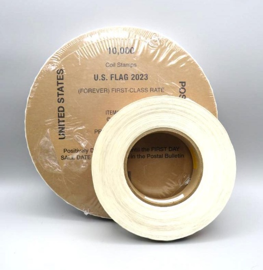 (13,600+/-) Forever First-Class Rate Stamps | Online Auctions | Proxibid