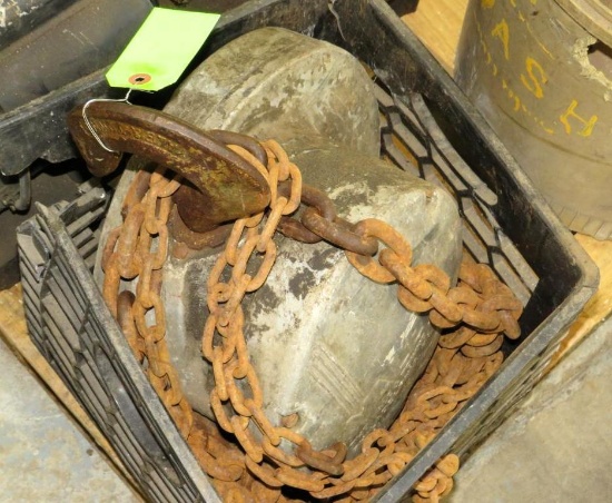 Yale 2-Ton Load King Chain Hoist | Heavy Construction Equipment Light ...