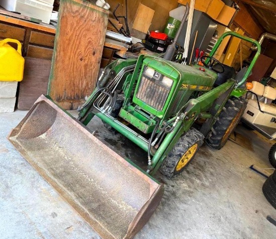 1990+/- John Deere 750 Tractor w/ 67 Loader | Farm Equipment ...