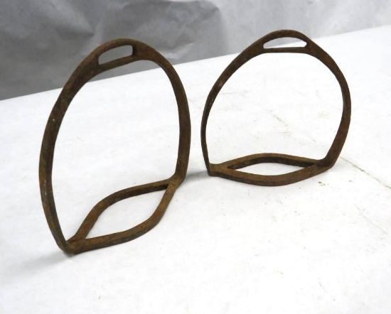 Antique Cavalry Stirrups | Heavy Construction Equipment Light Equipment ...