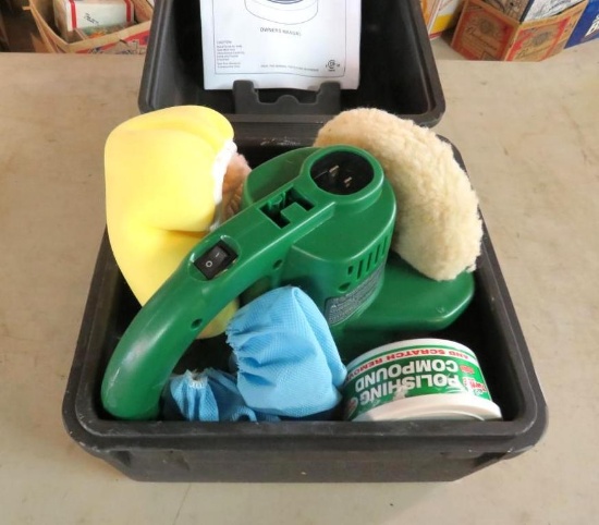 Turtle Wax Orbital Waxer/Polisher | Online Auctions | Proxibid