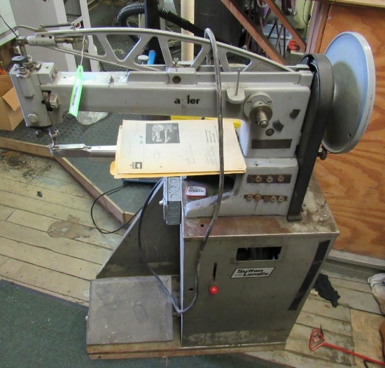 Adler 30-10 Long Arm Sewing Machine w/ Sutton -Landis Base | Industrial ...