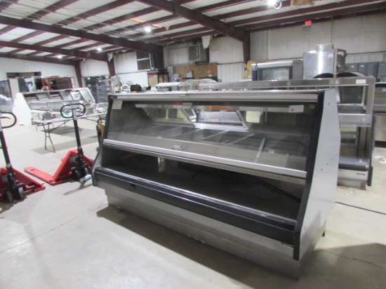 8FT CUSTOM DELIS DILW-8C SERVICE HOT DELI CASE | Online Auctions | Proxibid