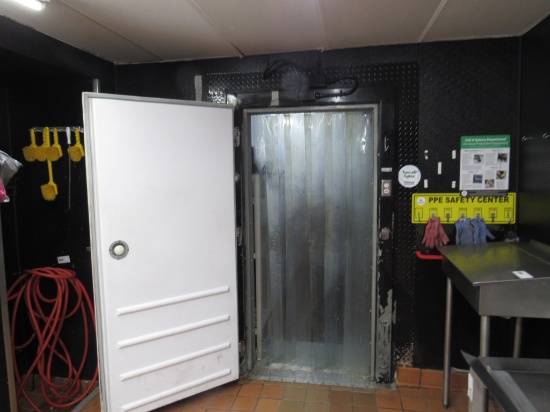 10FT X 10FT WALK-IN BAKERY FREEZER 8FT TALL - REMOTE COOLED NO ...