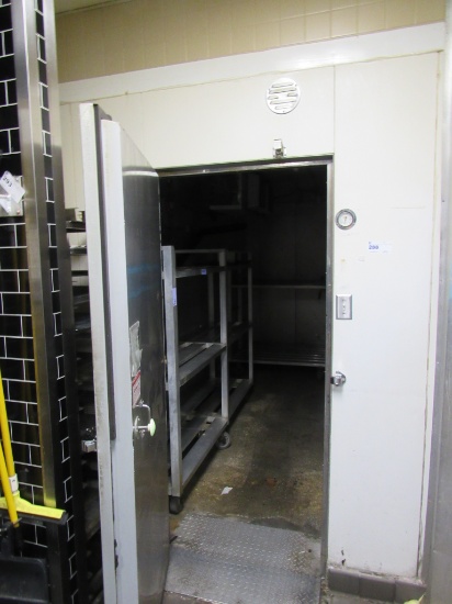 8FT X 16FT WALK-IN BAKERY FREEZER 8FT TALL - REMOTE NO COMPRESSOR ...