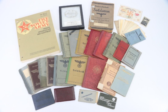 German & Russian Soldiers ID's And Dog Tag And Ephemera | Art, Antiques ...