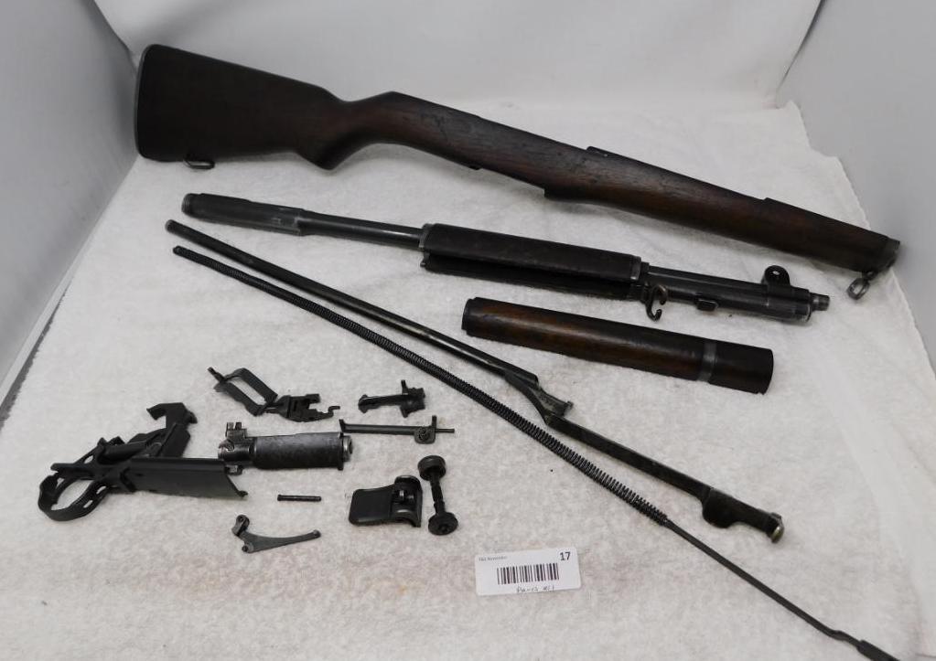 M1 Garand Rifle Parts