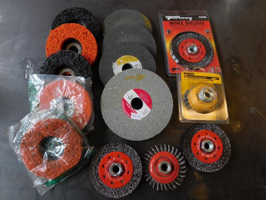 4.5" Polishing Disk/Wire Wheels | Proxibid