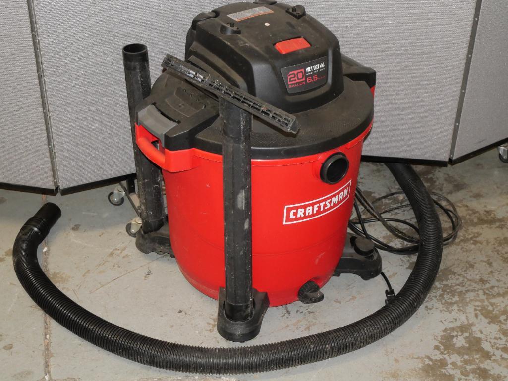 Craftsman 20 Gallon/ 6.5HP Shop Vac | Proxibid