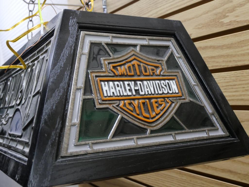 Harley Pool Table Light