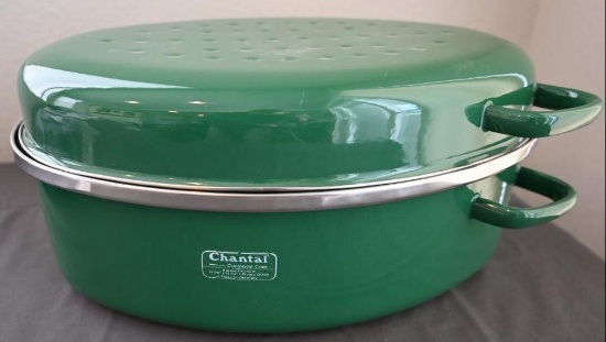 Chantal Roaster # 60-42N with Lid | Online Auctions | Proxibid