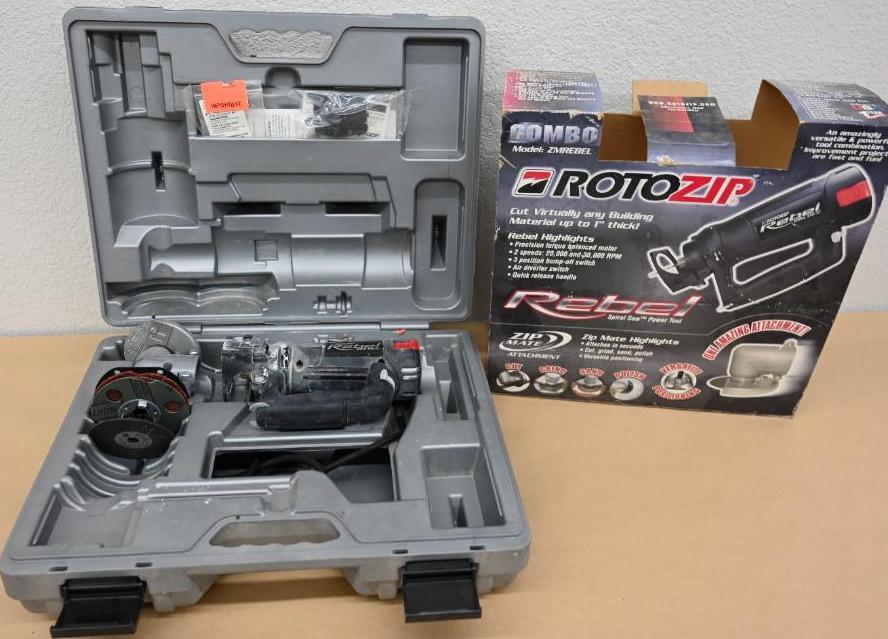 Rotozip Rebel Spiral Saw | Proxibid