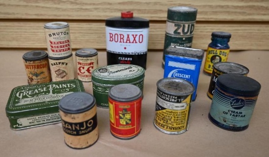 Antique Snuff Containers & Tins | Online Auctions | Proxibid