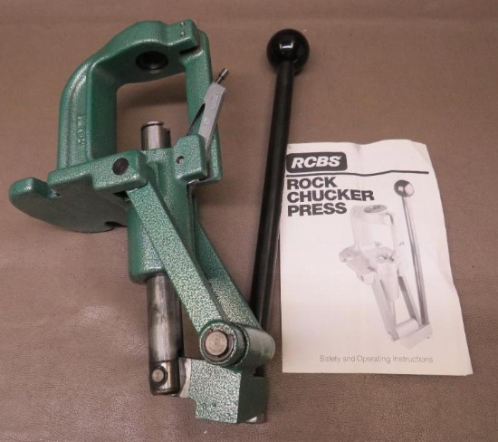 RCBS Rock Chucker II Reloading Press | Online Auctions | Proxibid