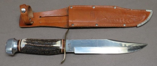 Edge Brand 472 Stag Handled Original Bowie Knife | Online Auctions ...