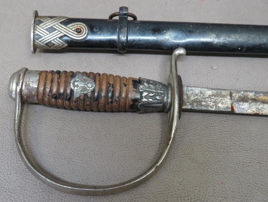 WWII SS Nazi Marked German Police Sword | Guns & Military Artifacts ...