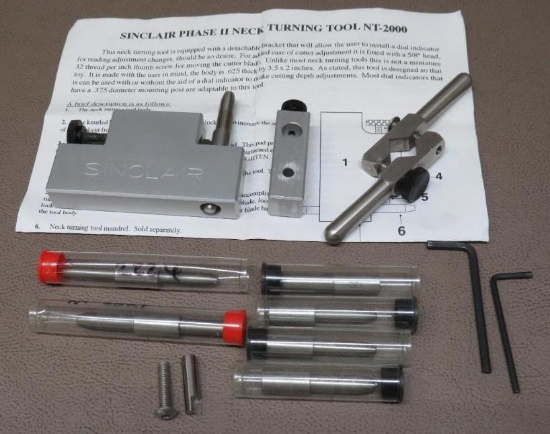 Sinclair Phase II NT-2000 Neck Turning Tool | Guns & Military Artifacts ...