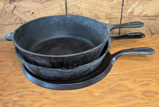 Mixed Cast Iron Cookware | Art, Antiques & Collectibles Collectibles ...