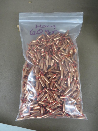Hornady 223 Cal 60 gr V-Max Bullets for Reloading | Guns & Military ...