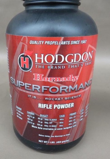 Hodgdon Hornady Superformance Gunpowder NO SHIPPING | Guns & Military ...