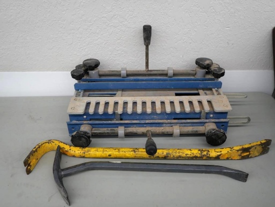 Dovetail Jig & Two Pry Bars | Online Auctions | Proxibid