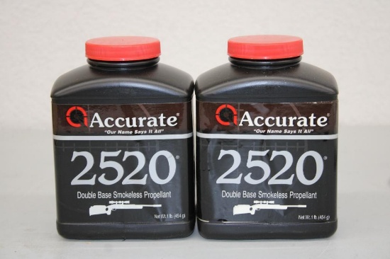Accurate 2520 Double Base Smokeless Powder NO SHIPPING | Guns ...