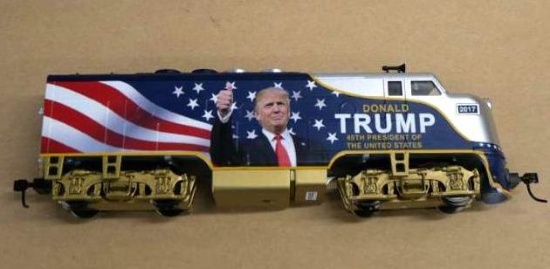 Hawthorne Village HO Trump Train Car! | Online Auctions | Proxibid