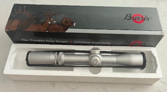 Burris Silver Safari Mini Scope | Guns & Military Artifacts | Online ...