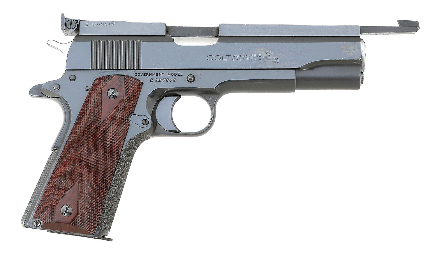 Custom Colt Government Model Semi-Auto Pistol by | Proxibid