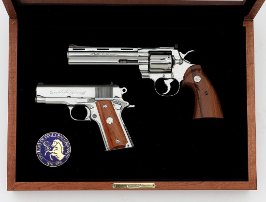 Colt Archive Collection 150th Anniv. Double Diamond Python Revolver ...