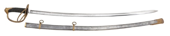 Rare U.S. Model 1872 First Variation Cavalry Officer’s Saber With Early ...