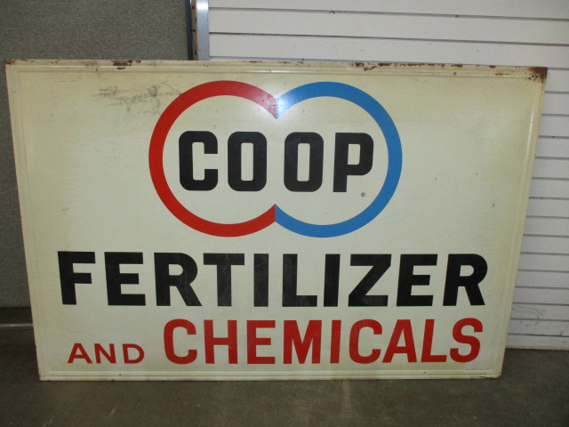 TIN CO-OP FERTILIZERS SIGN | Proxibid