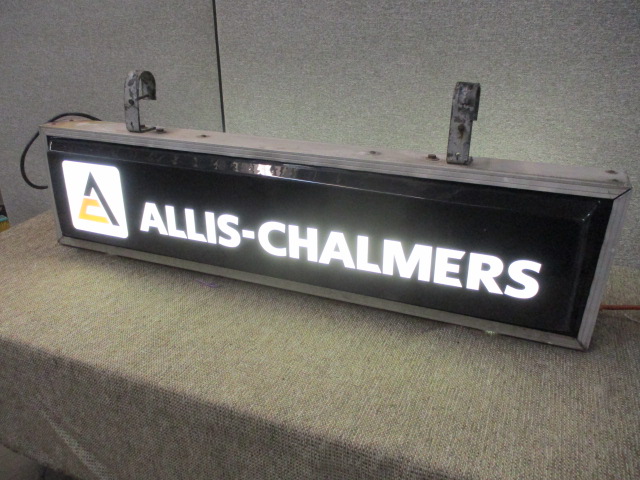 LIGHTED ALLIS-CHALMERS DEALER SIGN | Proxibid