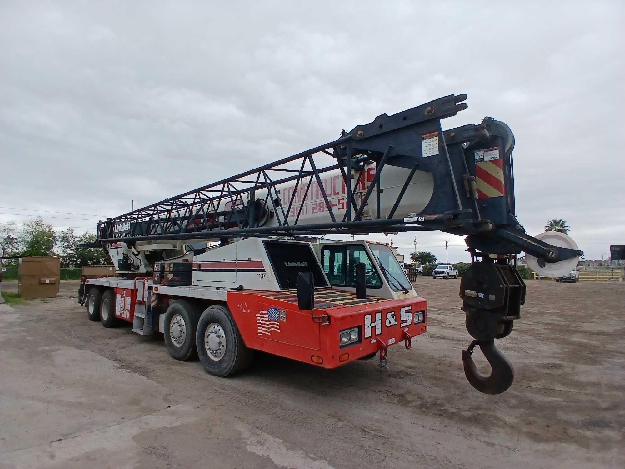 Link-Belt Mini Cranes For Sale : Construction Equipment Guide